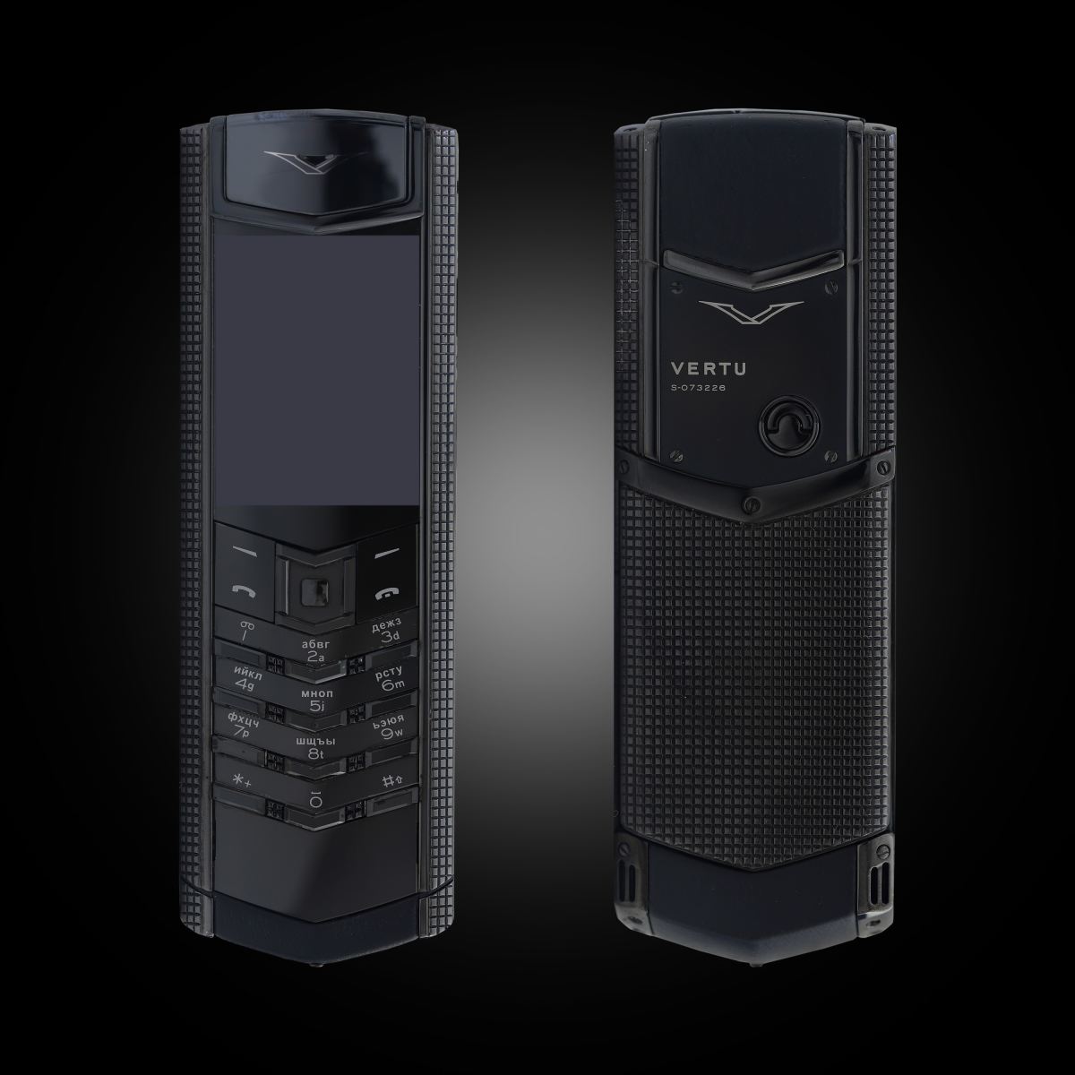 Vertu Signature S Clous De Paris Black - Hùng Luxury