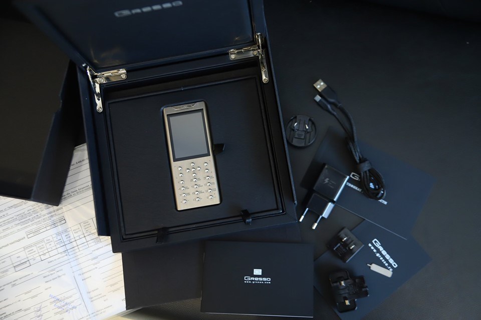 Gresso Meridian M2 Titanium Logo - Hùng Luxury