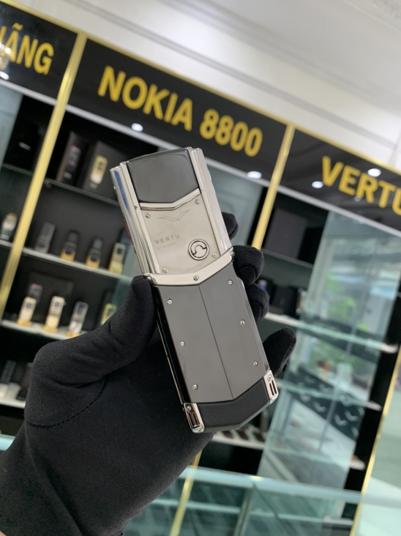 Vertu Signature S Stainless Steel 2017 - Hùng Luxury